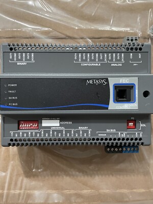 Johnson Controls Metasys MS Series Controller, MS-FEC2610-0 | eBay