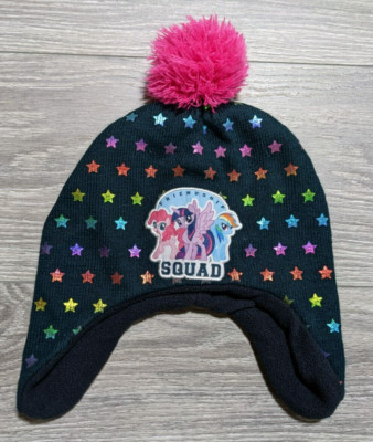 My Little Pony Beanie Girls Toddler Colorful Stars Beanie Winter Hat | eBay