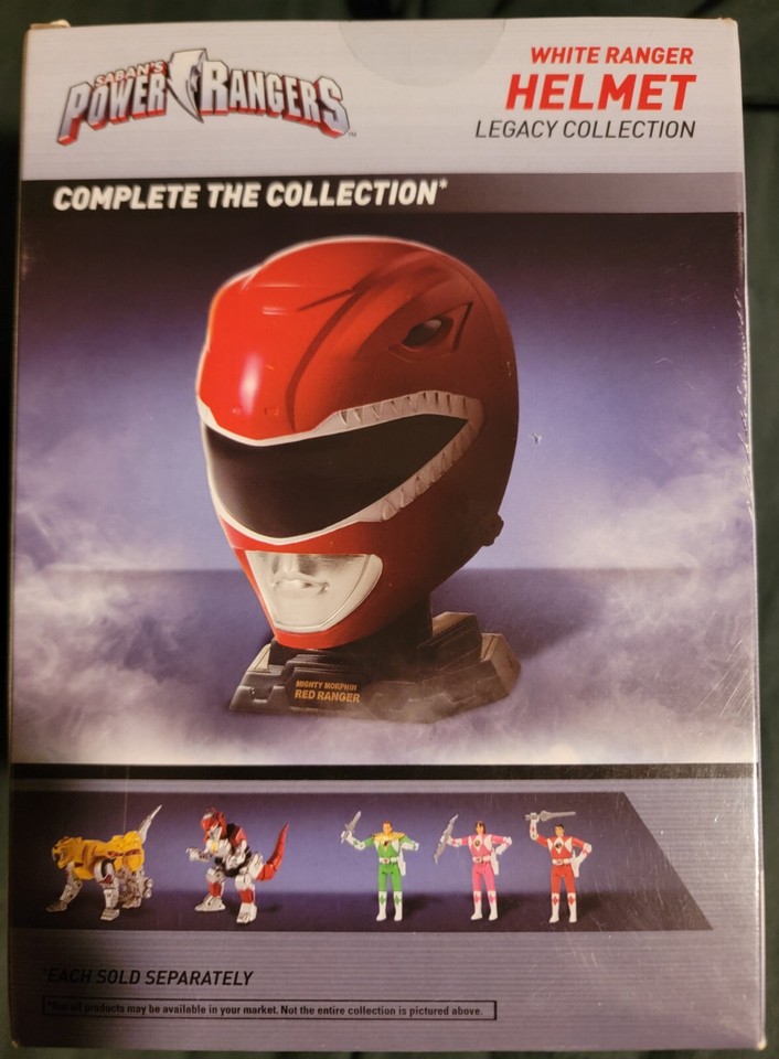 SIGNED JDF Mighty Morphin Power Rangers Legacy Collection White Ranger ...