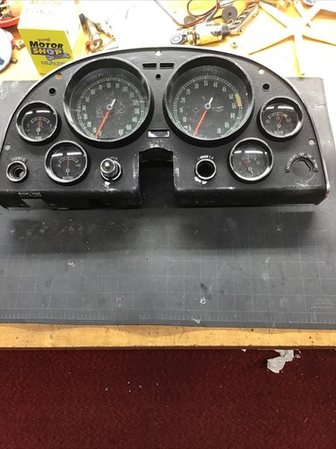 1965-67 CORVETTE C2 BIG BLOCK DASH CLUSTER GAUGES WORKING | eBay