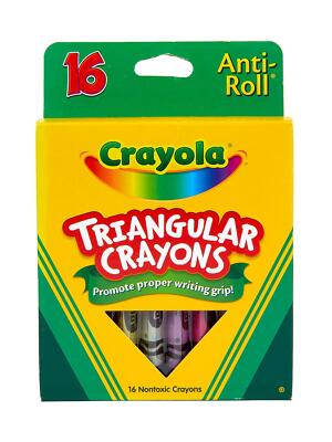 Crayola Washable Triangular Crayons | eBay