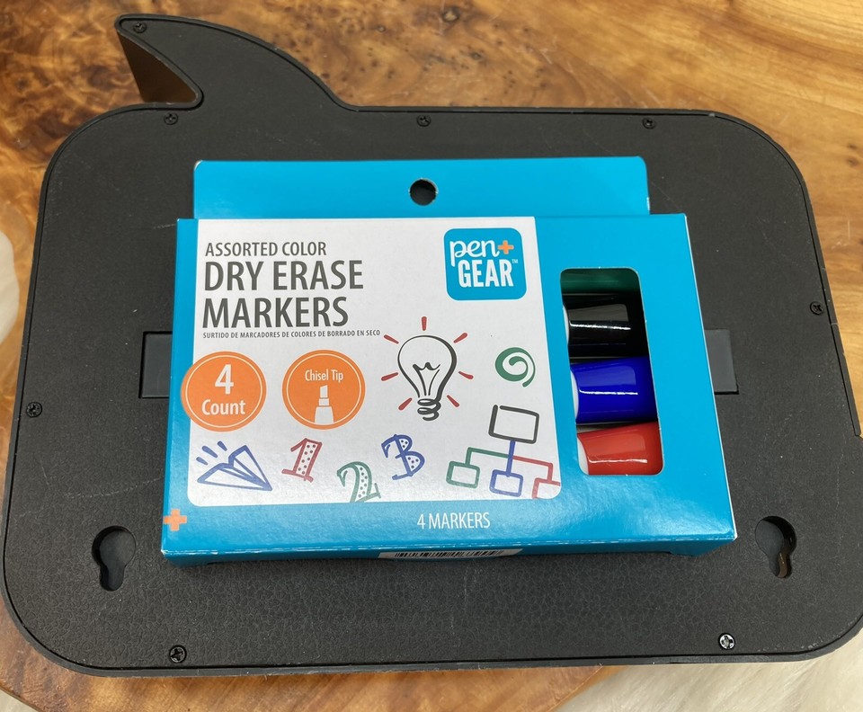 Light Up Memo Board Speech Bubble LED Dry Erase Message Sign Wall Mount ...