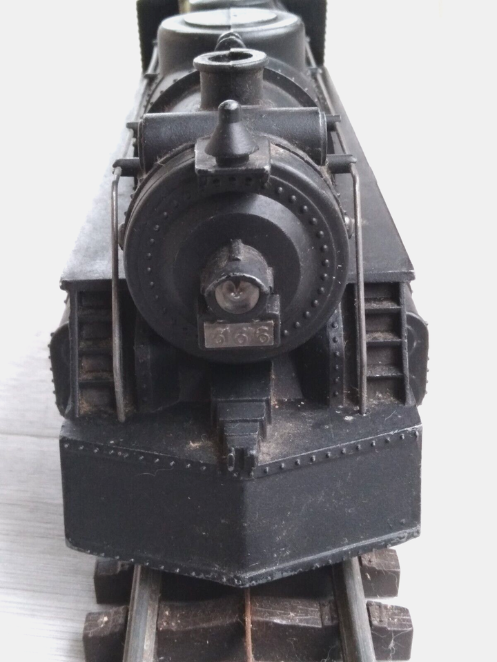 vintage MARX 666 Cast Metal Steam Engine with Allstate Tender- Works ...