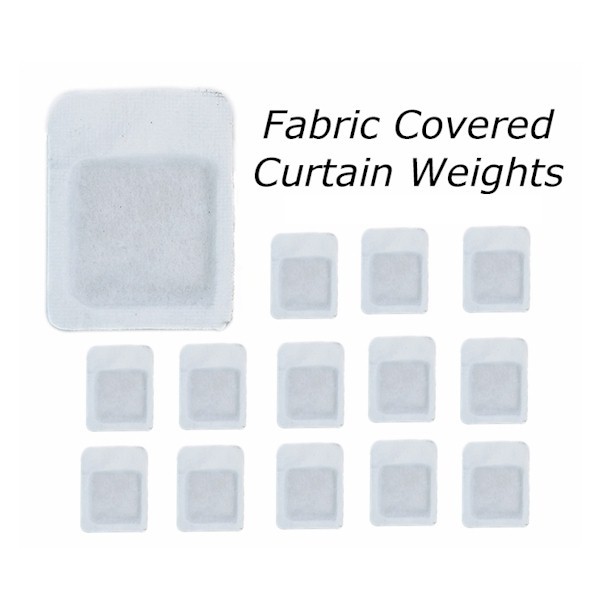 Fabric Covered Lead Curtain Hem Weights (13g) Packs of 4,8,12,16,50 ...