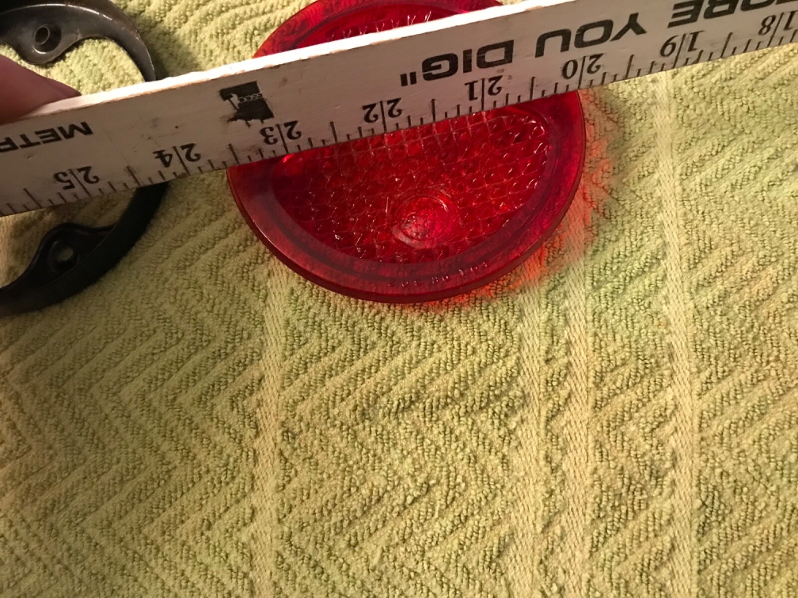 Vintage Ford Model A B4 Truck LYNX EYE GLASS Tail Light Lens 302 1928 ...