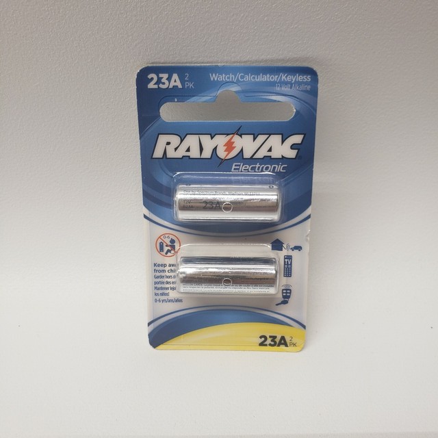Rayovac Electronic 12 Volt Alkaline Keyless Entry Battery 23a 2 Count ...