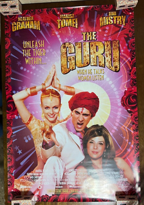 ROLLED THE GURU 2002 2-SIDED MOVIE POSTER 27x40 HEATHER GRAHAM MARISA ...
