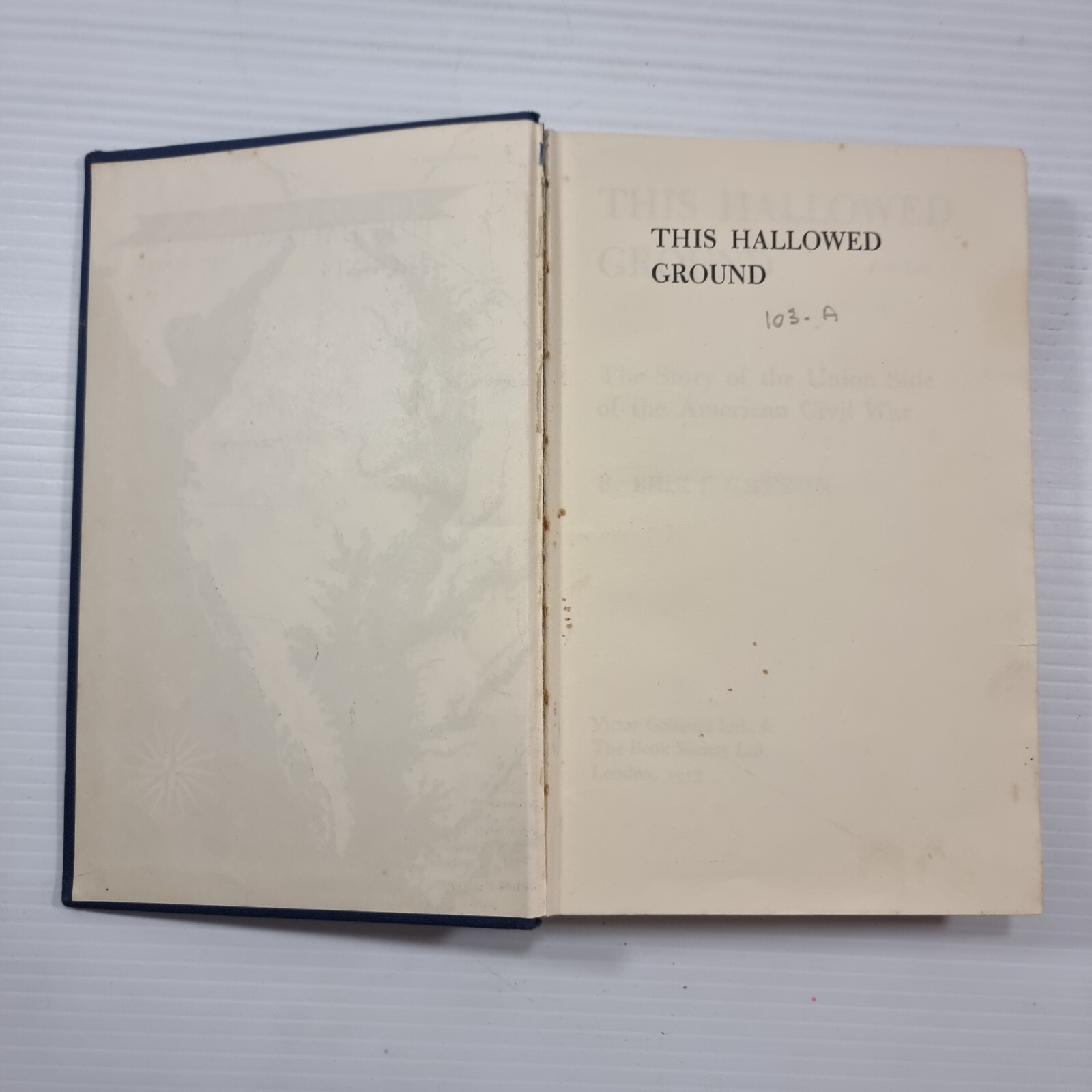 This Hallowed Ground HB Book by Bruce Catton 1957 | eBay Australia