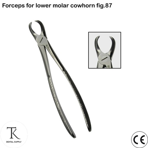 Chirurgie Daviers Lower Molar Cowhorn Fig.87 Dentistry Tooth Extraction ...