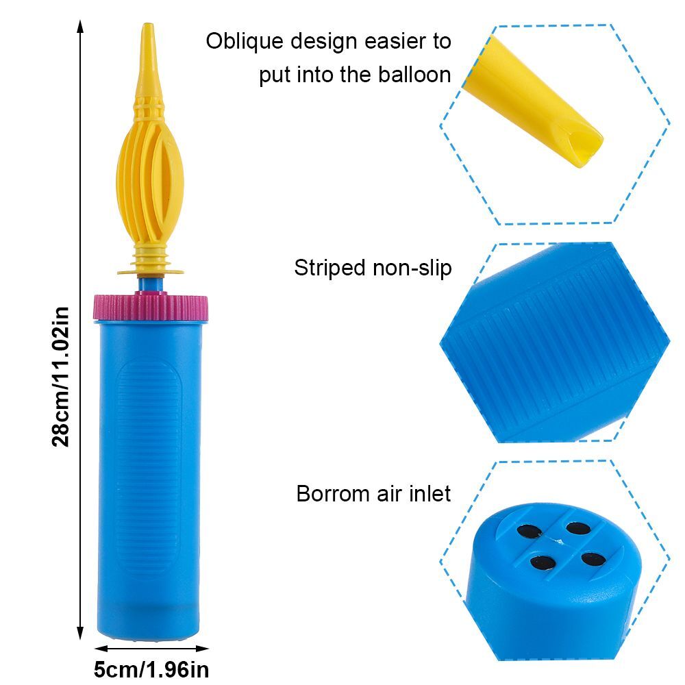 Balloon Accessories Balloon Inflator Portable Two-Way Manual Inflator ...