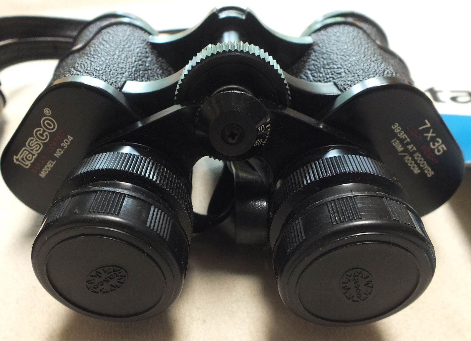 Vintage Tasco 7x35 Model 304 Fully Coated Lens Binoculars w/Case | eBay