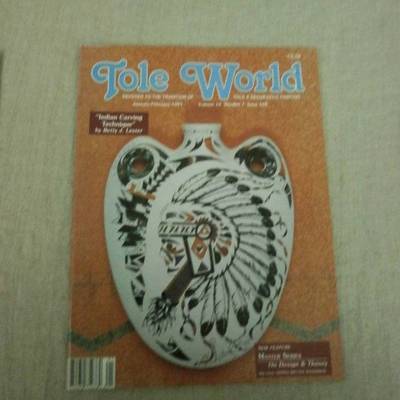 Tole World Magazine 2 Issues 1991 Tole Decorative Painting Instructions ...