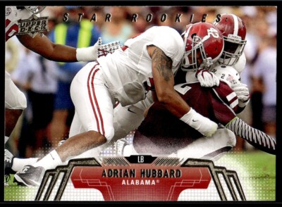 2014 Upper Deck Adrian Hubbard Rookie G63 Alabama Crimson Tide #104 | eBay