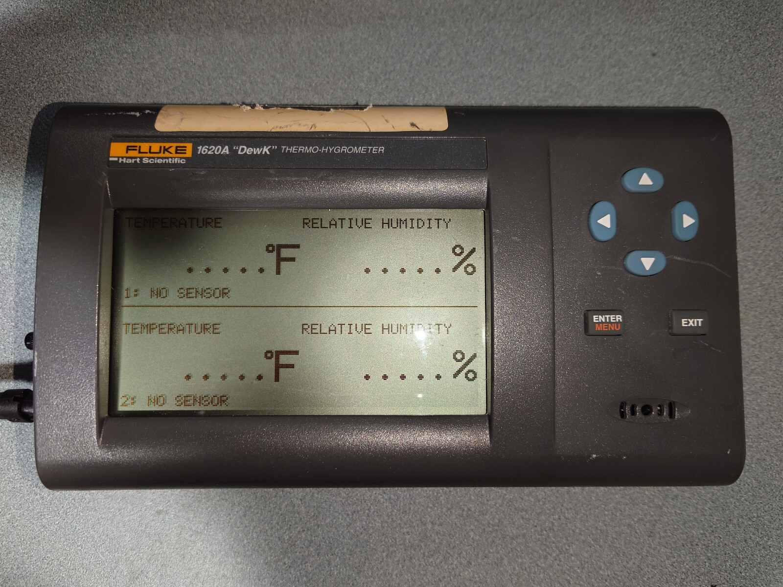 Fluke 1620A DewK Digital Thermometer-Hygrometer, Tested to Power On ...