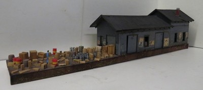 FREIGHT HOUSE. FINE SCALE MINIATURES. BUILT. DETAILED. WEATHERED. WOOD ...