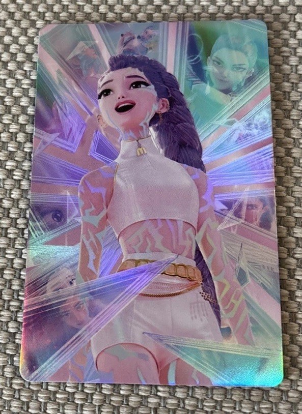 McDonald’s KPOP DEMON HUNTERS Huntrix Rumi Card Holo Triple Star RARE ...