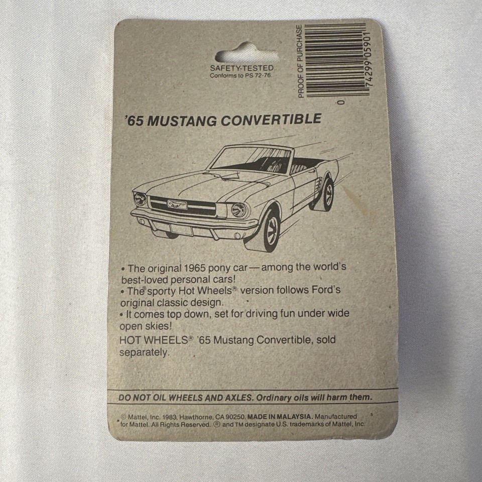 1983 VTG Hot Wheels Car Hot Bird Black Firebird Ones HOTBIRD ...