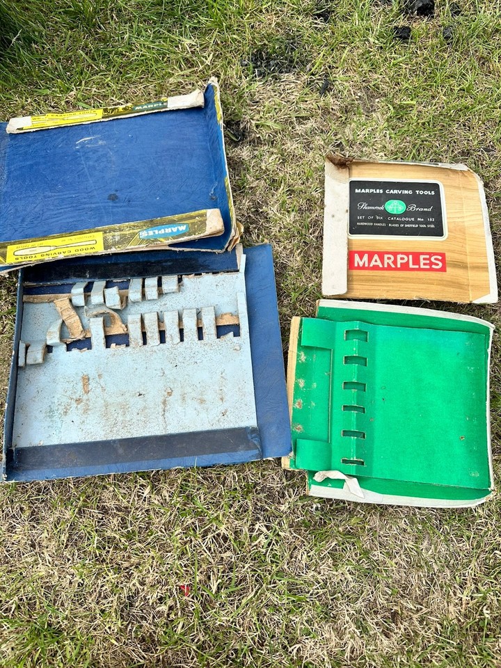 Vintage Marples Wood Turning Chisels Bundle Job Lot | eBay UK