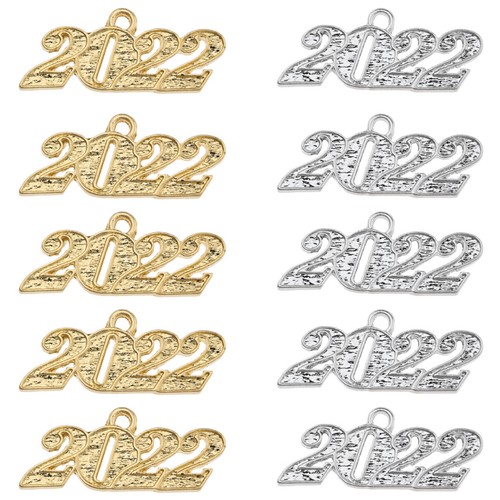 10Pcs Graduation Charm 2022 Pendant for Jewelry Making DIY Graduation ...