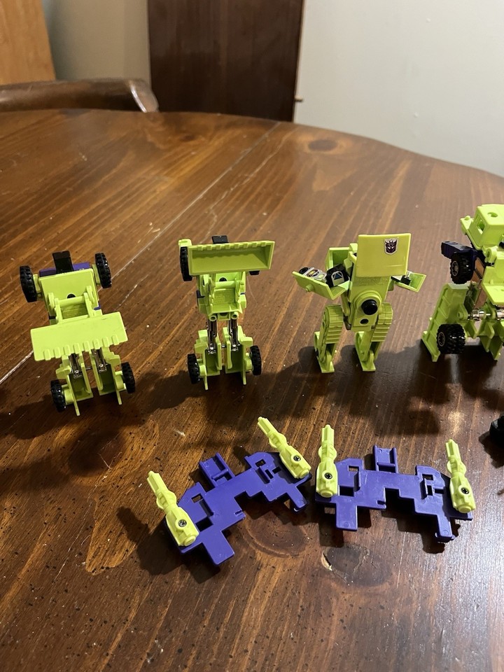 1984 Transformers Vintage G1 Devastator Incomplete Collectible Figures ...