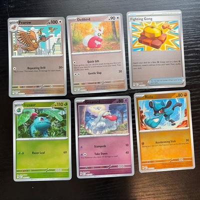 Pokémon Mega Evolution Reverse Holo Lot - 6 Cards All Near Mint!!! | eBay