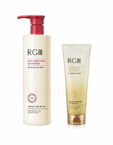 RGIII Red Ginseng HAIR LOSS CLINIC SHAMPOO + RGIII VOLUME HAIR ...