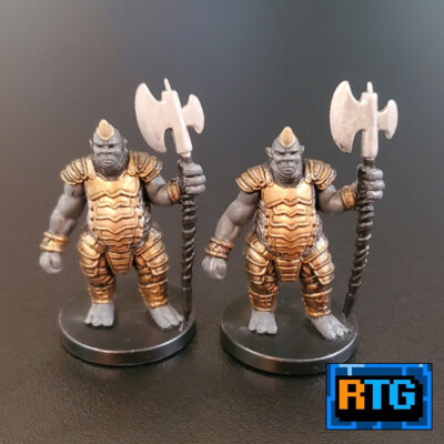 D&D Lot of 2 Miniatures - Rhek #9 - Dungeons and Dragons - RPG | eBay