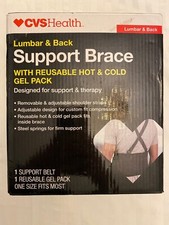 CVS Lumbar & Back Support Brace 927656 for sale online | eBay