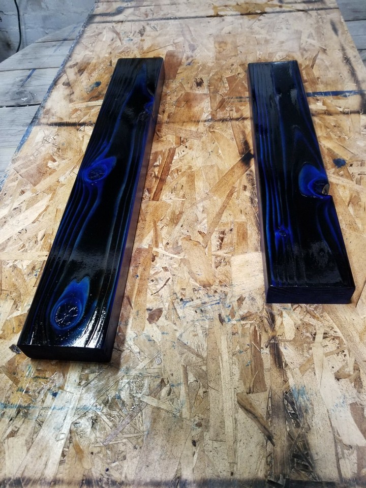 Keda Blue Dye Wood Stain Is Alcohol Based Dye Stain That Makes Vibrant ...