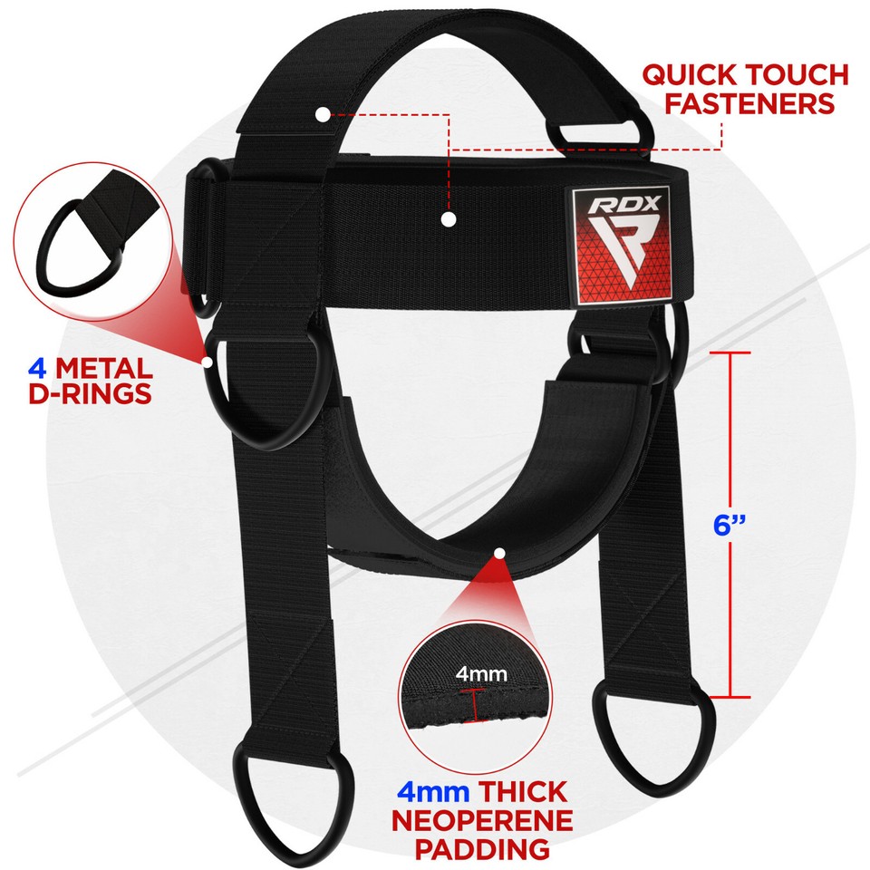 Head Harness by RDX, Gym, Workout, Weight lifting Equipment, Neck ...