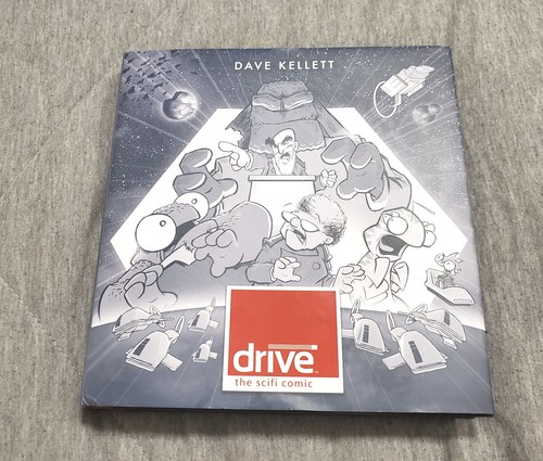 Dave Kellett - DRIVE - hardcover volume 1 webcomic - sci fi comic ...