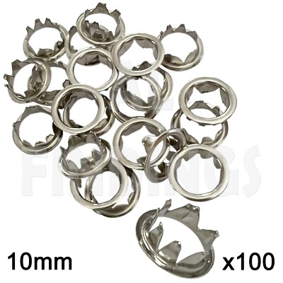 Grommets Clock Key Hole Dial Silver Finish 10mm Antique clock repair ...