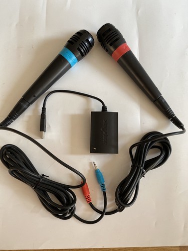 Official Singstar Wired Microphones PS2 Sony Playstation | eBay