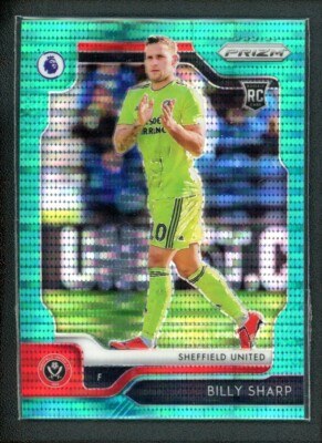 2019-20 BILLY SHARP 14/35 PANINI PRIZM PREMIER LEAGUE BREAKAWAY BLUE ...