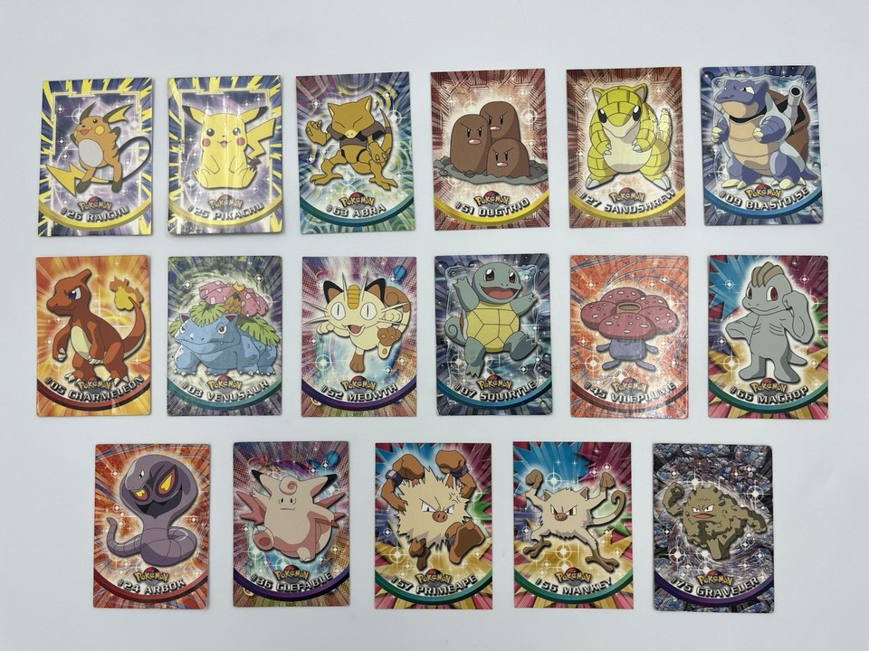 Topps Pokemon Card Lot 69 Cards W/Mewtwo Strikes Back, Pikachu’s ...