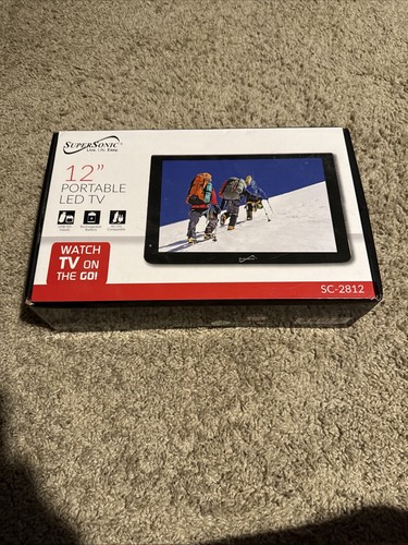 Supersonic SC-2812 12 inch 1280p Portable LED TV 639131228122| eBay