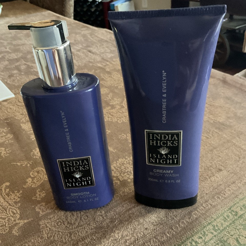 Crabtree & Evelyn India Hicks Island Night Body Lotion 8.1oz - Pump ...