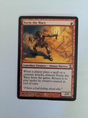 NORIN THE WARY Time Spiral MTG Magic the Gathering Cards DJMagic | eBay