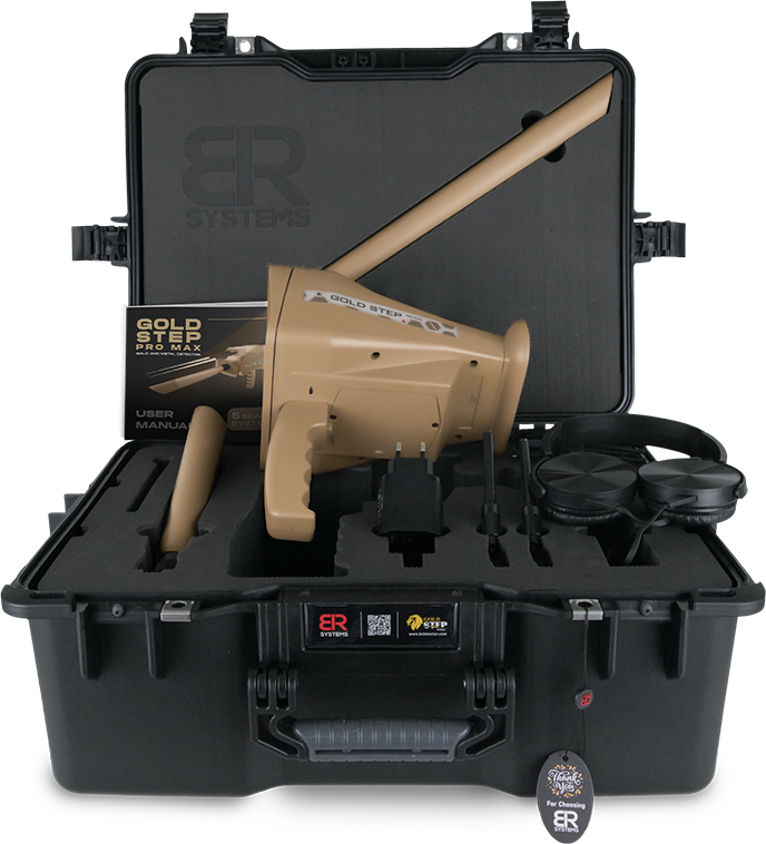 BR SYSTEMS Gold Step Pro Max Gold and Metal Detector | eBay