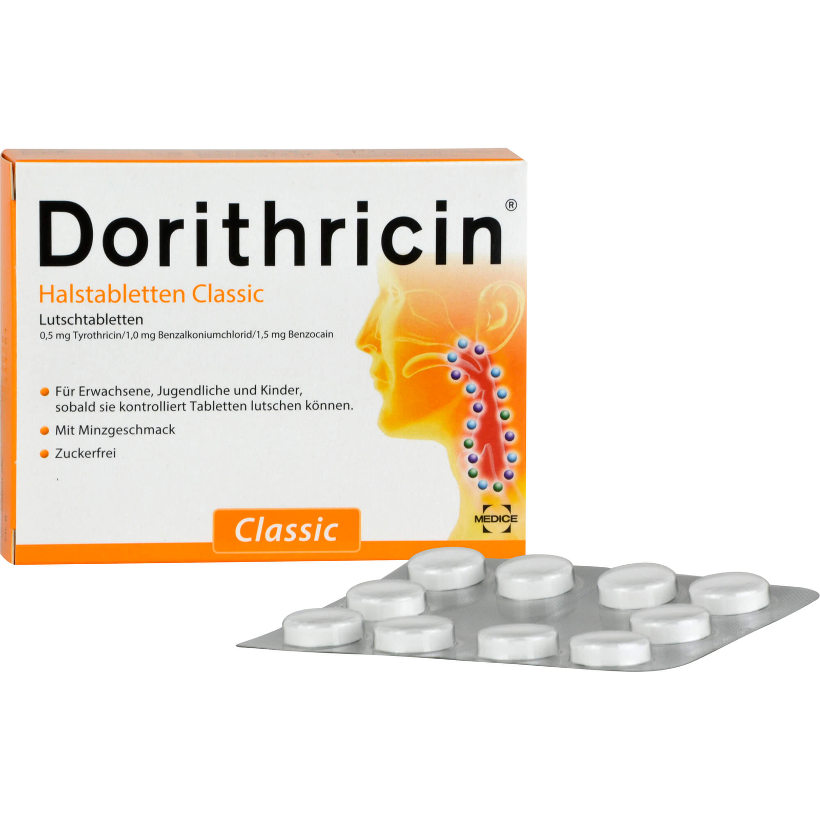 Dorithricin Halstabletten Classic, 20 St. Tabletten 7727923 ...