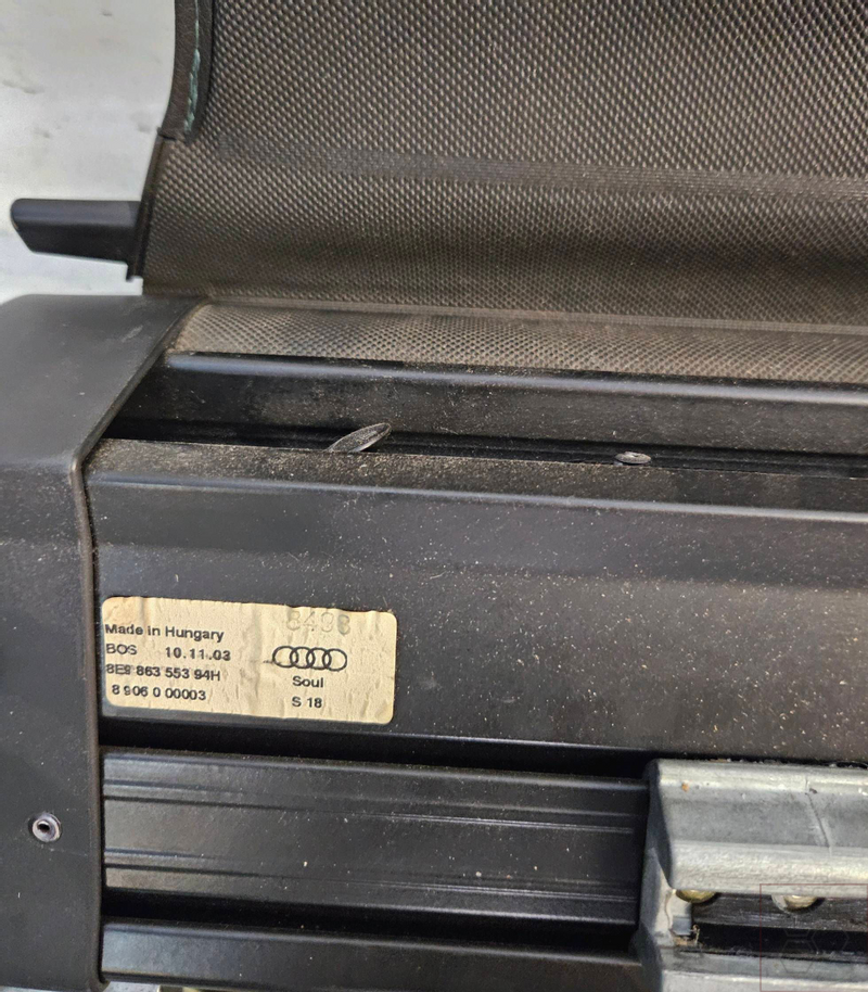 plage arriere pour AUDI A4 (8E) 2.0 16V TDI SW 2000-2004 eb0622 ...