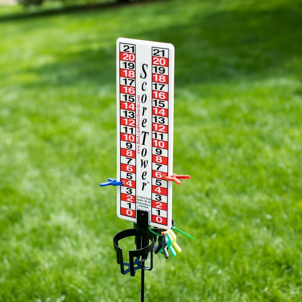 Cornhole ScoreTower Single - Scoreboard Game Score Keeper Horseshoes | eBay