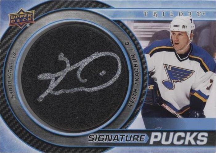 2022-23 Upper Deck Trilogy - Signature Pucks Keith Tkachuk #SP-KT (AU ...