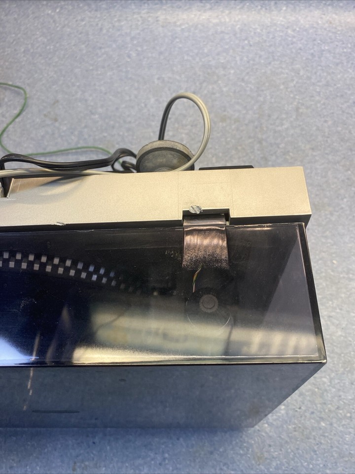 Vintage BSR Model 75MX Turntable, Record Player w/ Lid, Untested READ ...