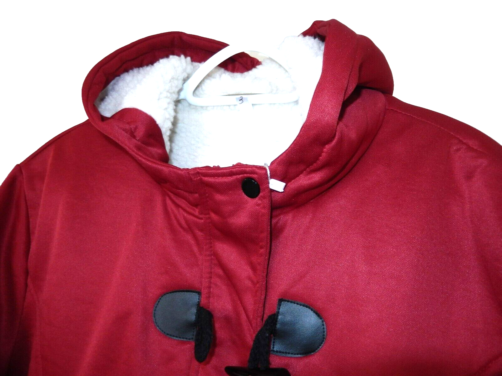 JiangWu Sherpa Lined Hooded Coat/Jacket-2XL, US 18-20 Big Bargain Alert ...