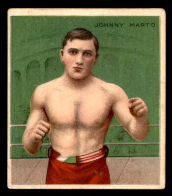 1910 T218 Champions Boxing #93 Johnny Marto (Boxer) VG | eBay