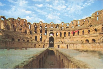 TUNISIE EL JEM AMPHITHEATRE ROMAIN | eBay