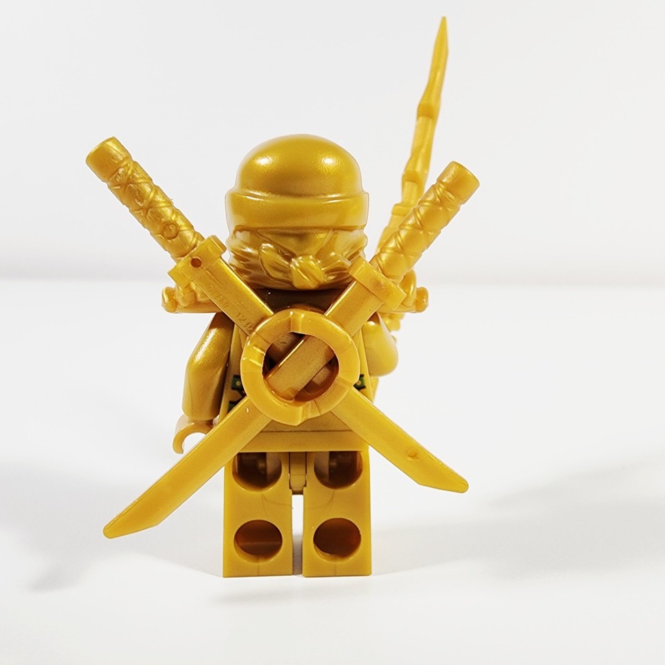 Lego Lloyd Minifigure Golden Ninja Ninjago Final Battle 70505 70503 ...
