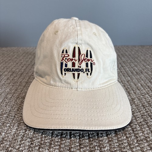 Ron Jon Surf Shop Since 1963 Orlando FL Beige Adjustable Baseball Hat ...