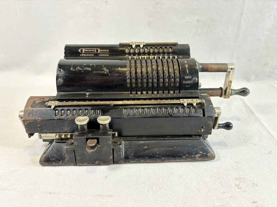Vintage Calculator Machine Ateliers Vaucanson AVA 13 Circa 1930 Unis ...